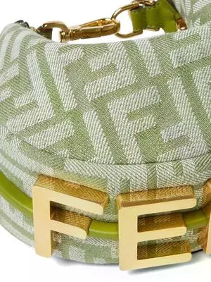 Fendi Mini Graphy Tote Bag - Green