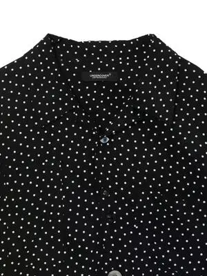 Undercover Polka-dot Layered Shirt