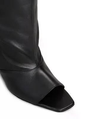 IRO PARIS Open-toe Leather Boots