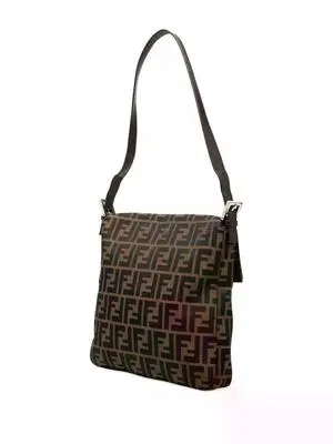 Fendi Zucca Canvas Shoulder Bag