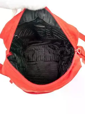 Prada 2000-2013 Tessuto Zip Top Crossbody Bag