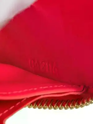 LOUIS VUITTON 2016 Monogram Vernis Zippy Wallet Long Wallets - Red