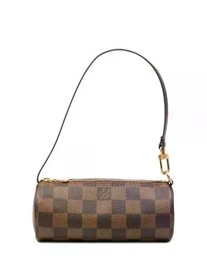 LOUIS VUITTON Damier Ebene Papillon Pochette Handbag