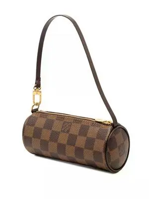 LOUIS VUITTON Damier Ebene Papillon Pochette Handbag