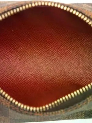 LOUIS VUITTON Damier Ebene Papillon Pochette Handbag