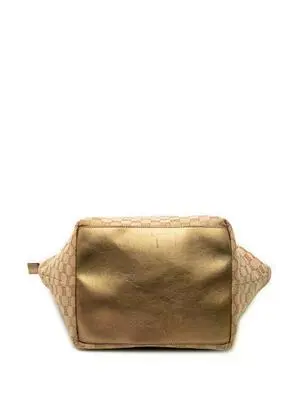 Gucci Gg Canvas Web Tote Bag - Neutrals