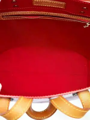 LOUIS VUITTON 2001 Monogram Vernis Reade Mm Tote Bag
