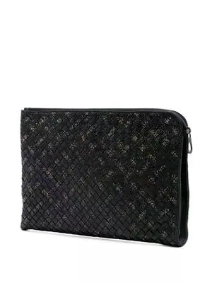 Bottega Veneta Nappa Intrecciato Micro Dot Clutch Bag