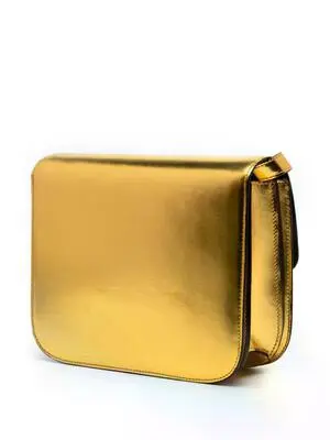 Celine 2010-2026 Medium Classic Box Crossbody Bag - Gold