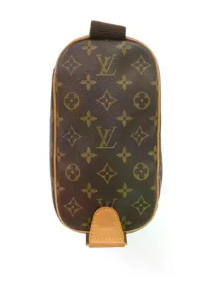 LOUIS VUITTON 2004 Monogram Pochette Gange Crossbody Bag