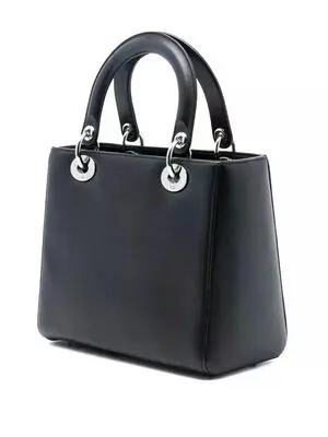 Dior 2016 Medium Lady Satchel - Black