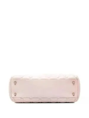 Dior 2013 Medium Lambskin Cannage Lady Tote