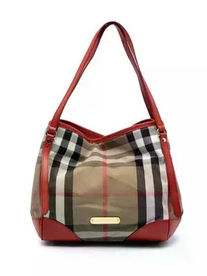 Burberry 2000-2017 House Check Canterbury Tote Bag