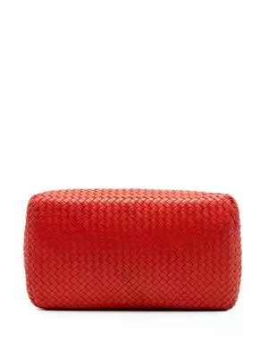 Bottega Veneta Nappa Intrecciato Brick Tote Bag - Orange