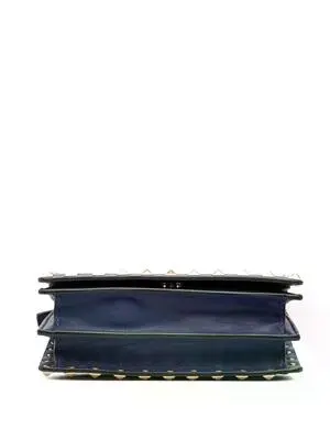 Valentino Garavani 2000-2017 Leather Rockstud Chain Pouch