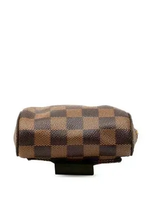LOUIS VUITTON 2004 Damier Ebene Geronimos Crossbody Bag