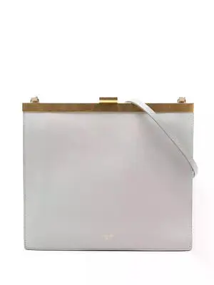 Celine 2017 Mini Leather Clasp Crossbody Bag