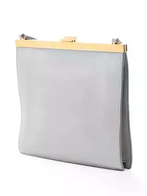 Celine 2017 Mini Leather Clasp Crossbody Bag