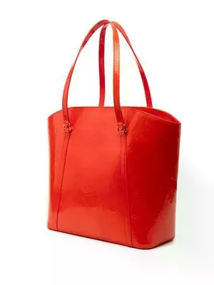 LOUIS VUITTON 2012 Monogram Vernis Avalon Gm Shoulder Bag - Red