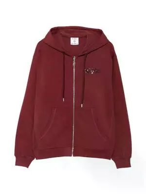 Casablanca Logo-patch Zip Hoodie