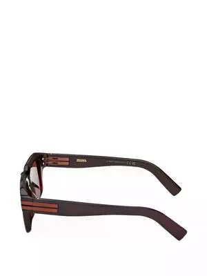 Zegna Square Frame Sunglasses