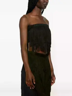 BLESS Fringed Tiered Top