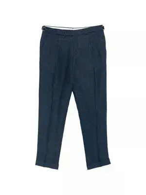 BRIGLIA 1949 Buckle-detail Pleated Trousers