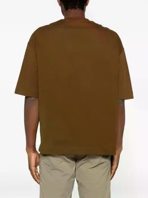Emporio Armani Logo-embroidered T-shirt