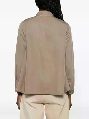 Imperial Layered Hem Shirt - Neutrals