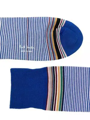 Paul Smith Mismatched Striped Socks