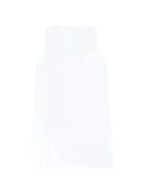 SEMICOUTURE Sleeveless Mini Dress - White