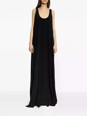 Rick Owens Draped Sleeveless Maxi Dress