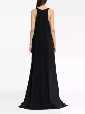 Rick Owens Draped Sleeveless Maxi Dress