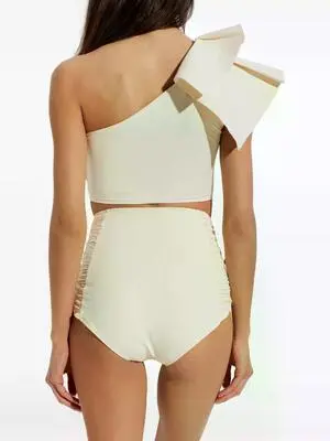 MAIÔ PARIS Orsay Ruffled One-shoulder Bikini