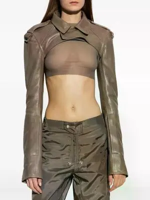 Rick Owens Zip-cuff Biker Jacket