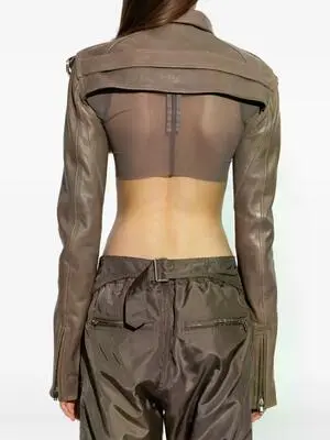 Rick Owens Zip-cuff Biker Jacket