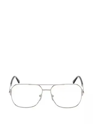 Mcm Tone Pilot Frame Eyeglasses - Silver