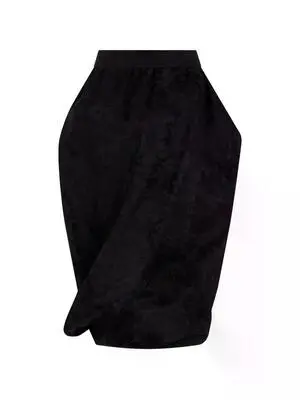 UMA WANG Draped Asymmetric Skirt