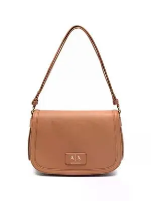 Armani Exchange Logo-patch Shoulder Bag