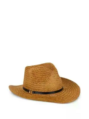 COCCINELLE Erika Interwoven Hat - Neutrals