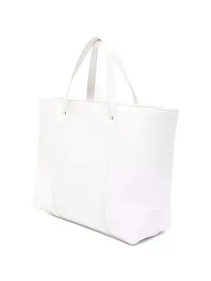 Armani Exchange Leather Tote Bag