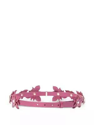 SAIID KOBEISY Ortica Belt - Pink