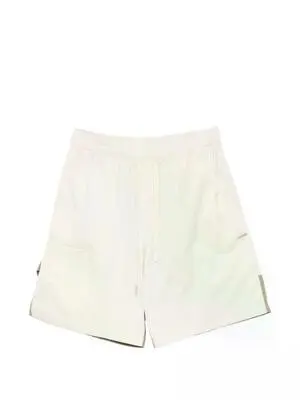YES LONDON Drawstring Elasticated Shorts - Neutrals