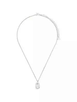 Patrizia Pepe Fly-pendant Necklace - Silver