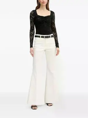 Guess Lace Long Sleeve Blouse
