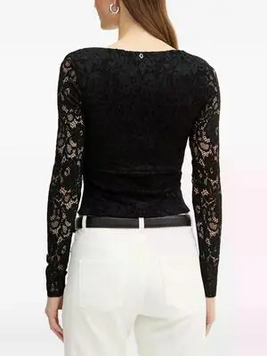 Guess Lace Long Sleeve Blouse