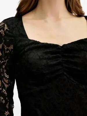 Guess Lace Long Sleeve Blouse