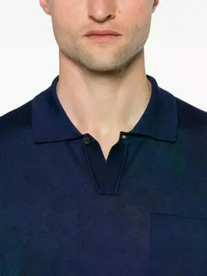 C.P. COMPANY Cotton Polo Shirt - Blue