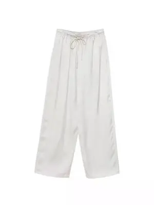 Emporio Armani Striped Drawstring Trousers