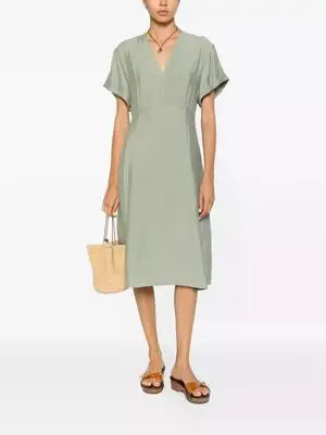 Marc O'polo V-neck Midi Dress